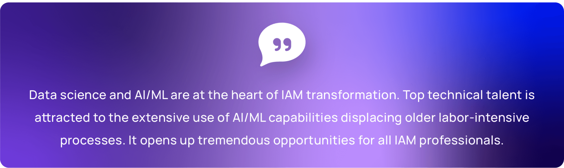 The Roadmap for AI-Powered IAM Transformation