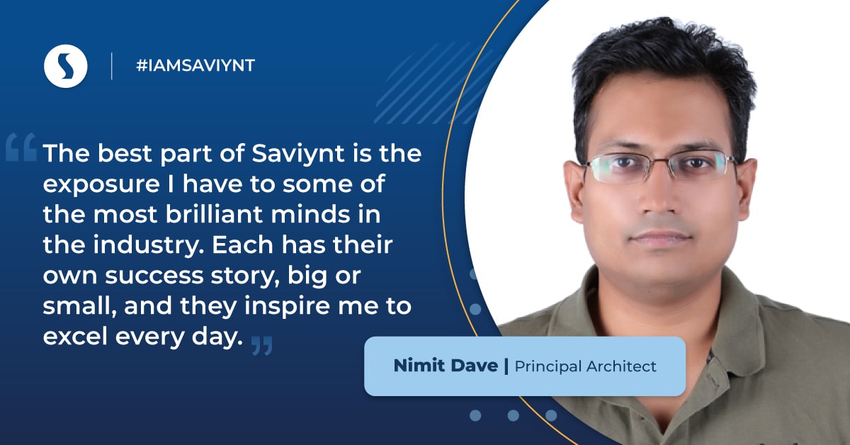 Saviynt Employee Spotlight: Nimit Dave