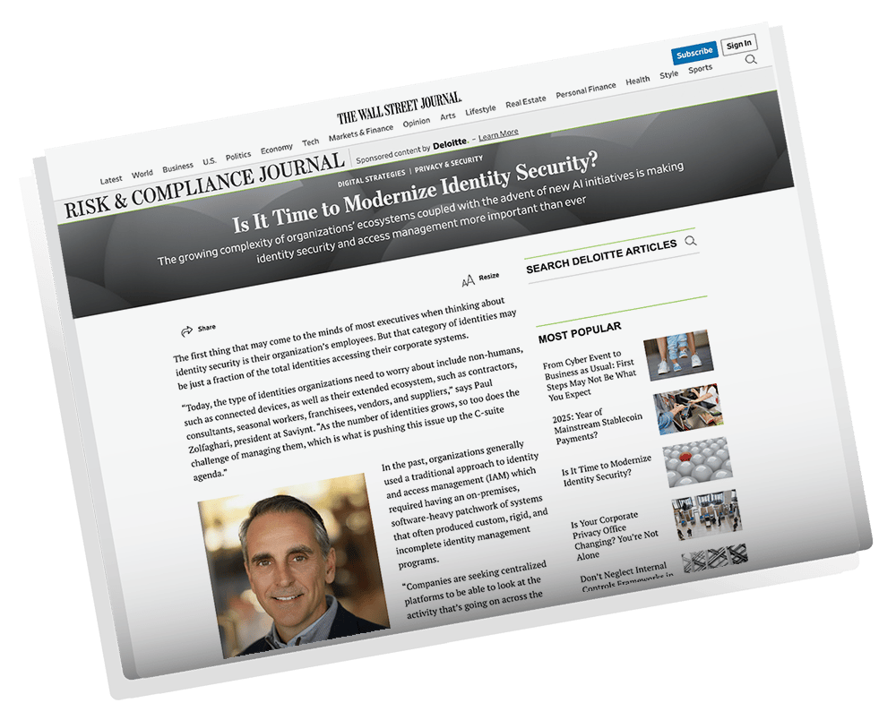 Saviynt and Deloitte Identity Security for the Enterprise | Saviynt